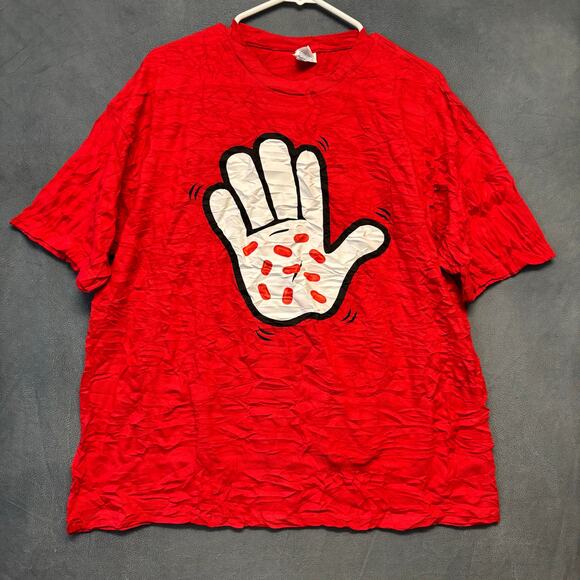 Delta | Shirts | Vintage Tic Tac High Fives Shake It Up Red Shirt Rare ...